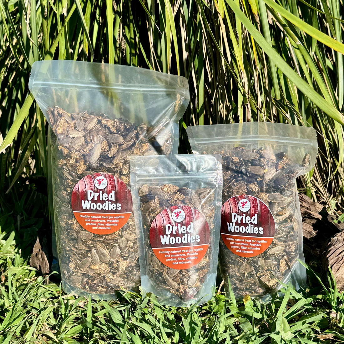 Dried Woodies Bag - Reptile Realm Australia