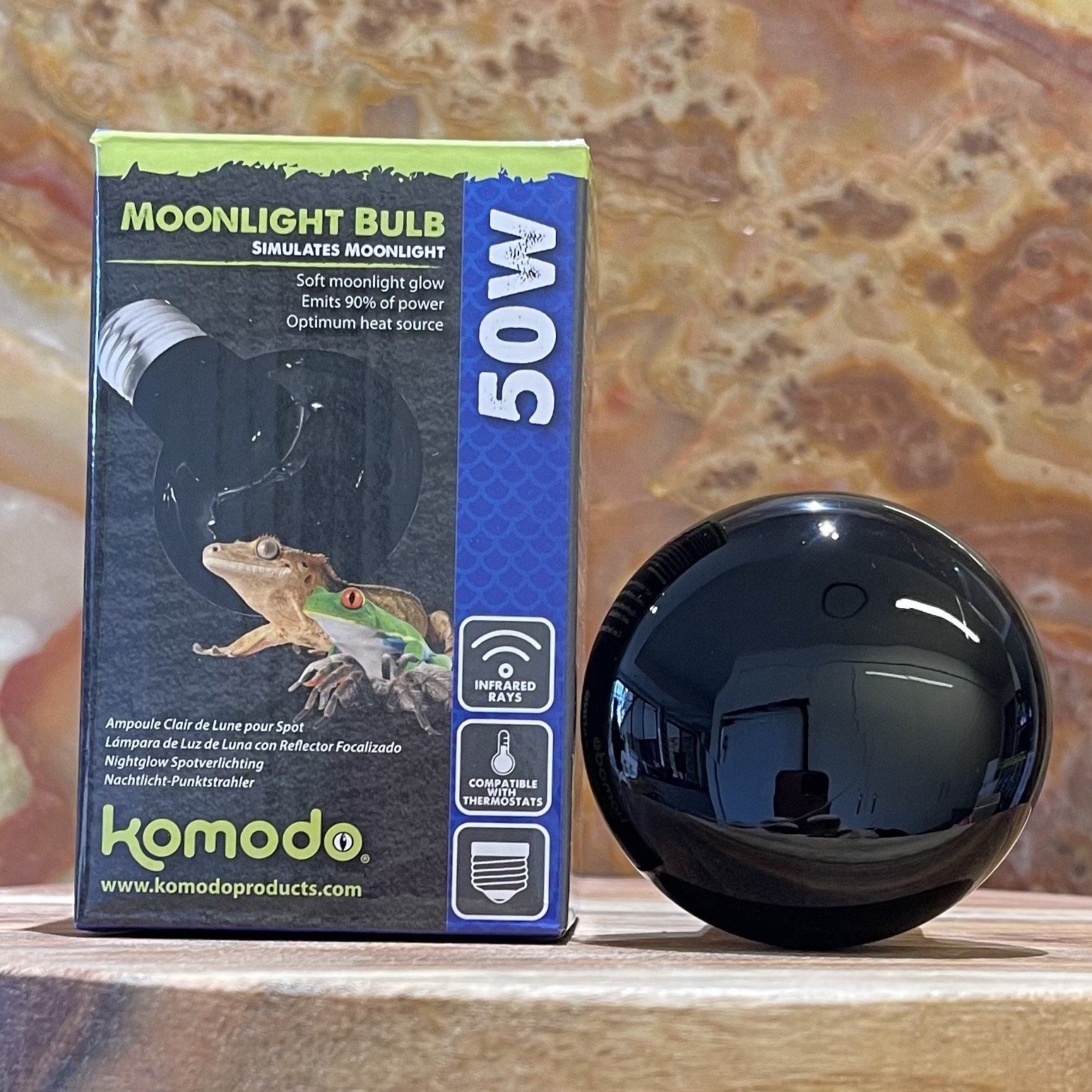 Komodo Moonlight Bulb ES 50W – Reptile Realm