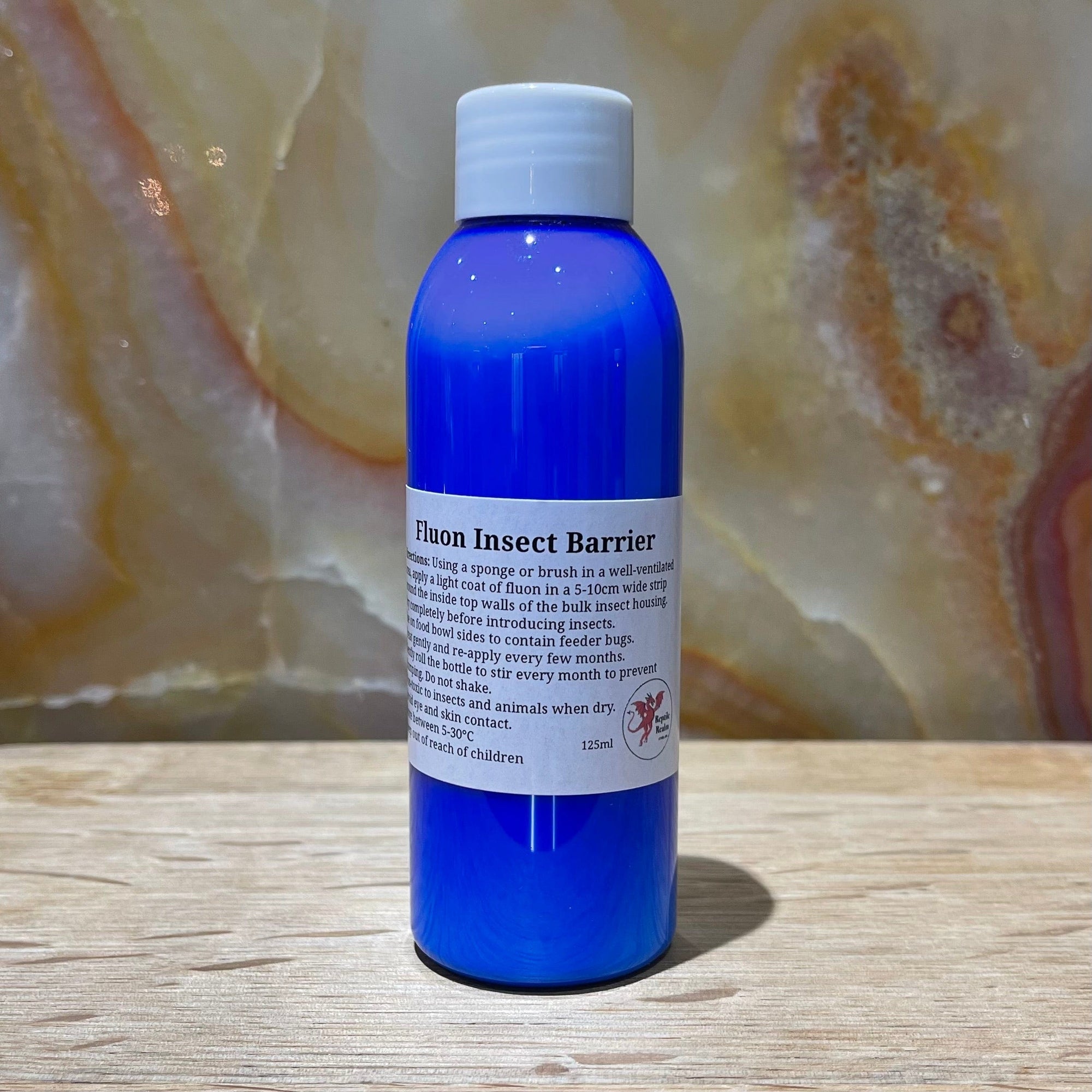 Fluon Insect Barrier - like a fence for your insects. Reptile Realm